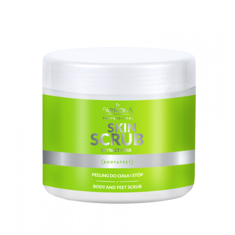 FARMONA - SKIN SCRUB EXTRACT PEAR - Peeling do ciała i stóp 500g NAAK NAILS
